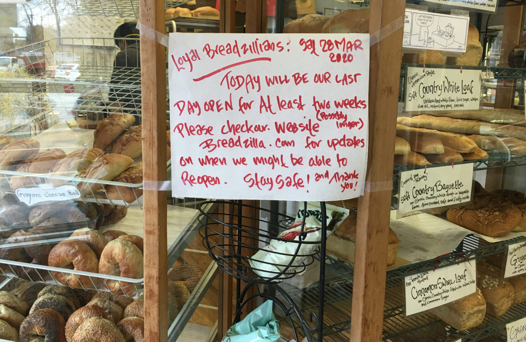 Breadzilla – Hand crafted baked goods